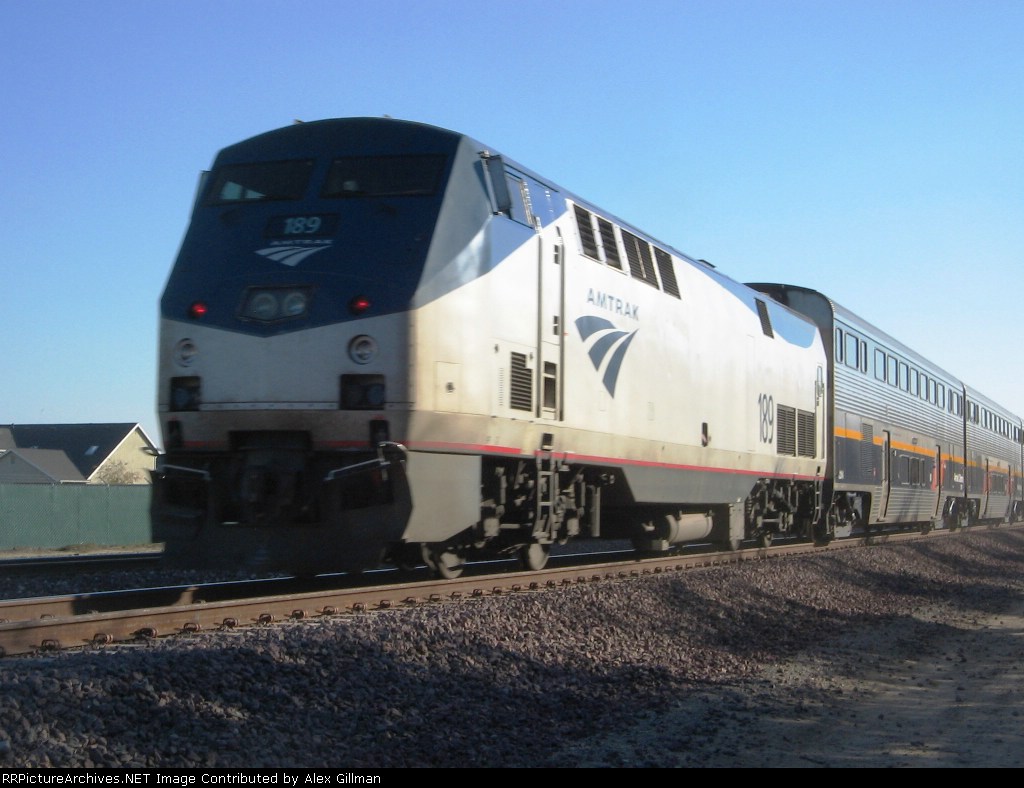 Amtrak 189 Eastbound